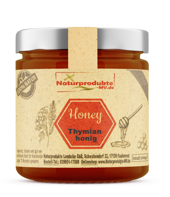 Thymianhonig (500g) Thymian Honig, 6,95