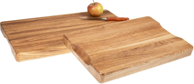Holz Hackblock Eiche mit Griffen 25 cm, 41,99